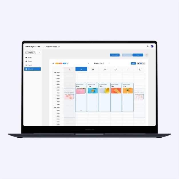 Samsung VXT CMS Signage Solution | Samsung Business Indonesia