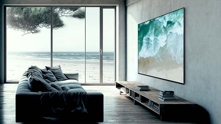 Supersize TVs | Big Screen TVs | Samsung USA