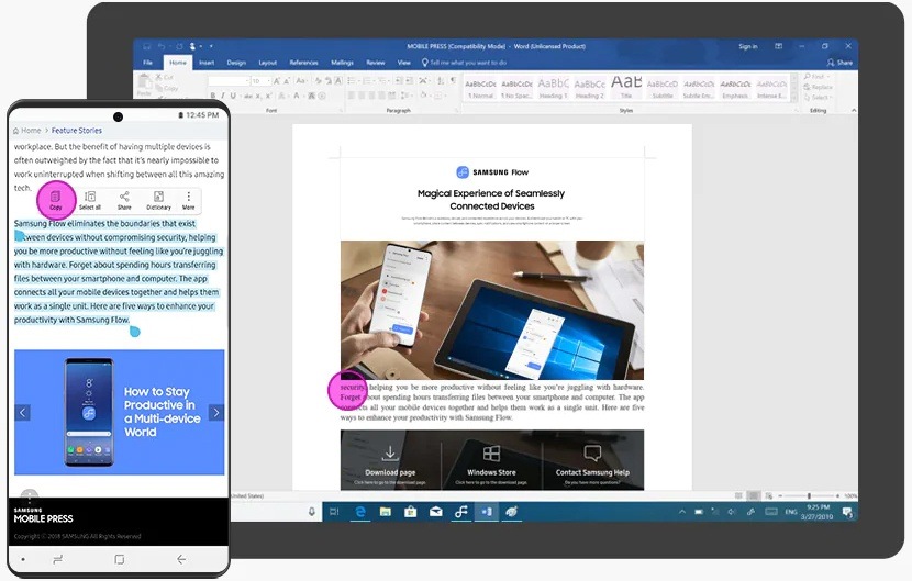 Samsung Flow App for Windows PC & Laptops | Samsung UK