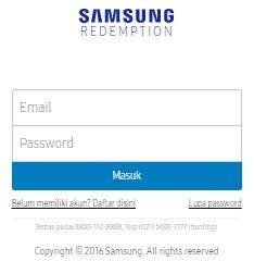 Samsung Redemption | Indonesia