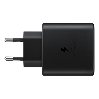 Супербыстрая зарядка 45 Вт с USB Type-C, чёрная | Samsung РОССИЯ