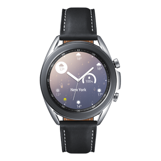 Смарт-часы Samsung Galaxy Watch3 41мм серебро | Samsung РОССИЯ